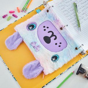 Pen+Gear | Accessories | Pengear Rainbow Dog Plush Binder Pouch New ...